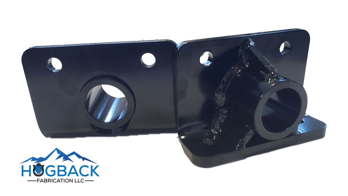 67-72 GM front suspension shackle hanger with HD shackles – hogbackfab