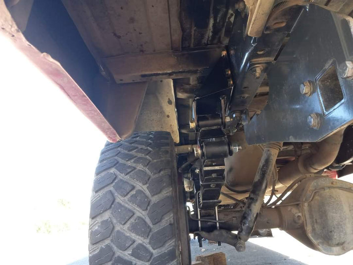 72-93 Dodge 4 inch shackle reversal – hogbackfab